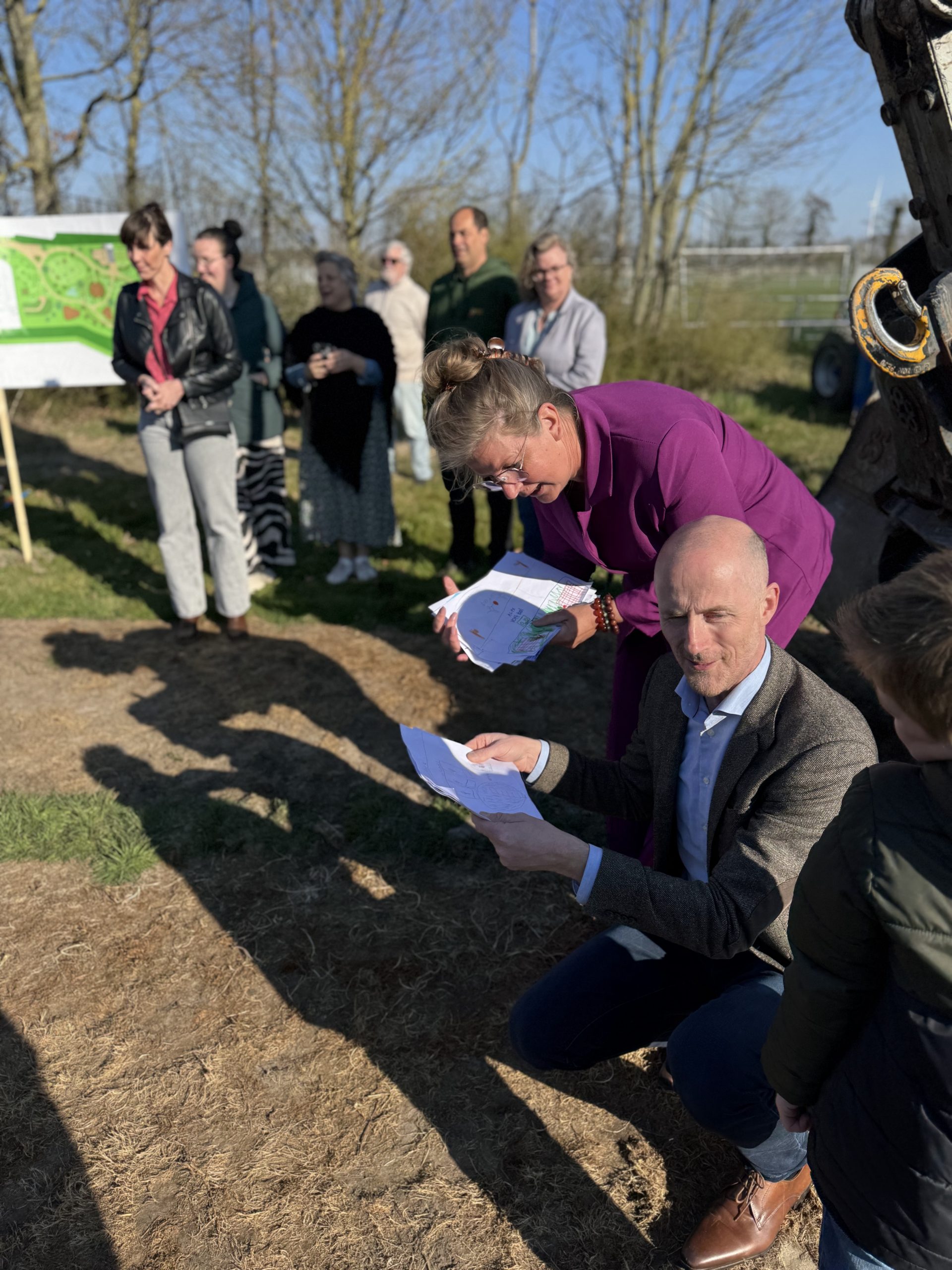 Werkzaamheden Inspiratietuin Slootdorp begonnen - Gemeente Hollands Kroon